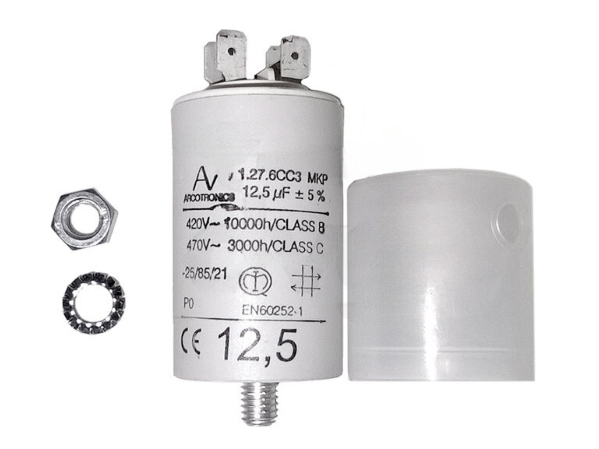 Capacitor 12.5UF 450V | Pro Coffee Gear – Pro Coffee Partners